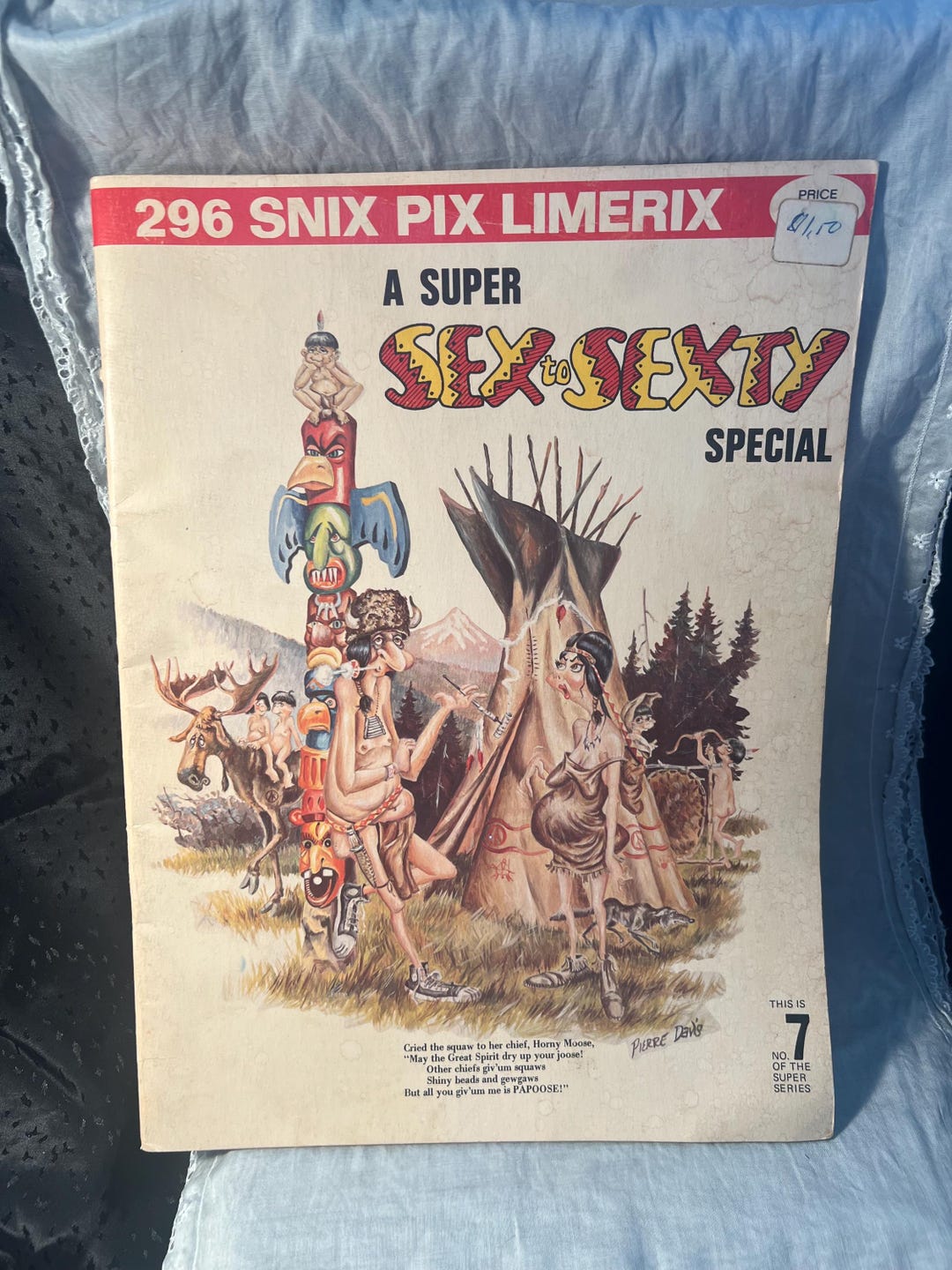 Vintage Pierre Davis Super Sex to Sexty 7 of the Super Series Adult Humor Comic 1969 Special - Etsy