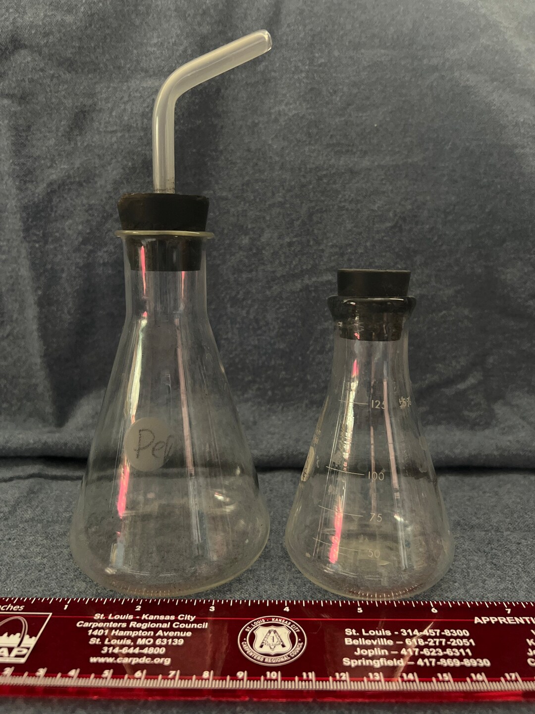 Vintage Pyrex Chemistry Apothecary Labratory Beaker Set - Etsy