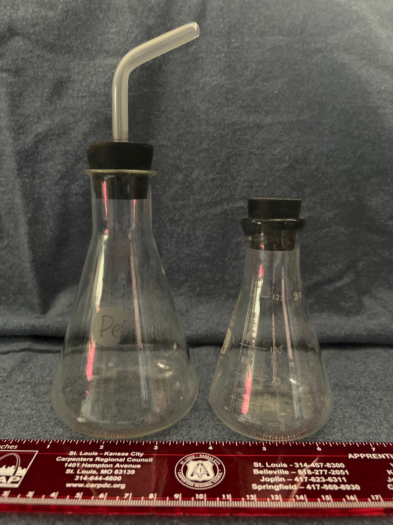 Vintage Pyrex Chemistry Apothecary Labratory Beaker Set - Etsy