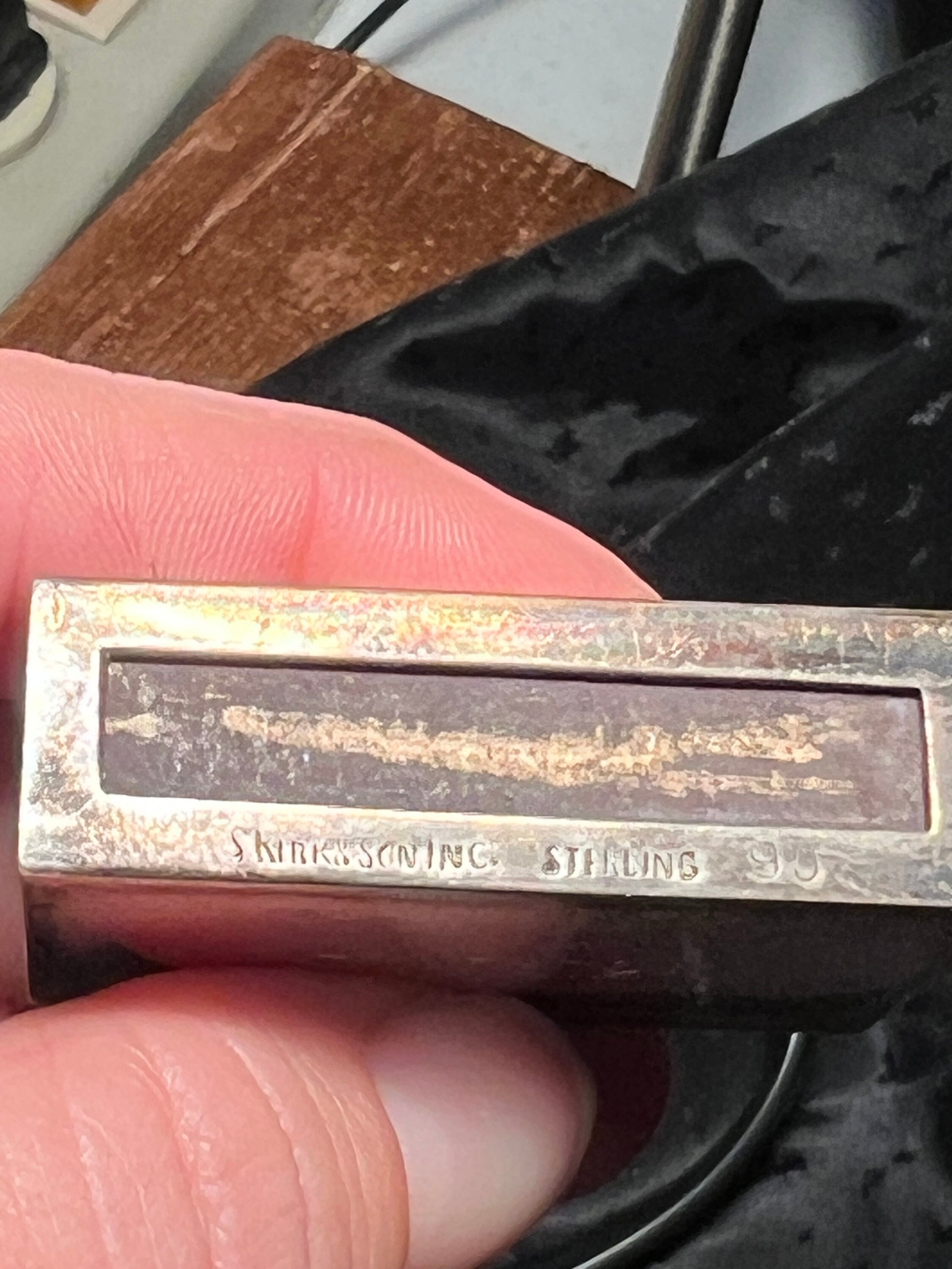 Antique S Kirk & Son Inc Sterling Silver Matchbox Holder and Tray ...