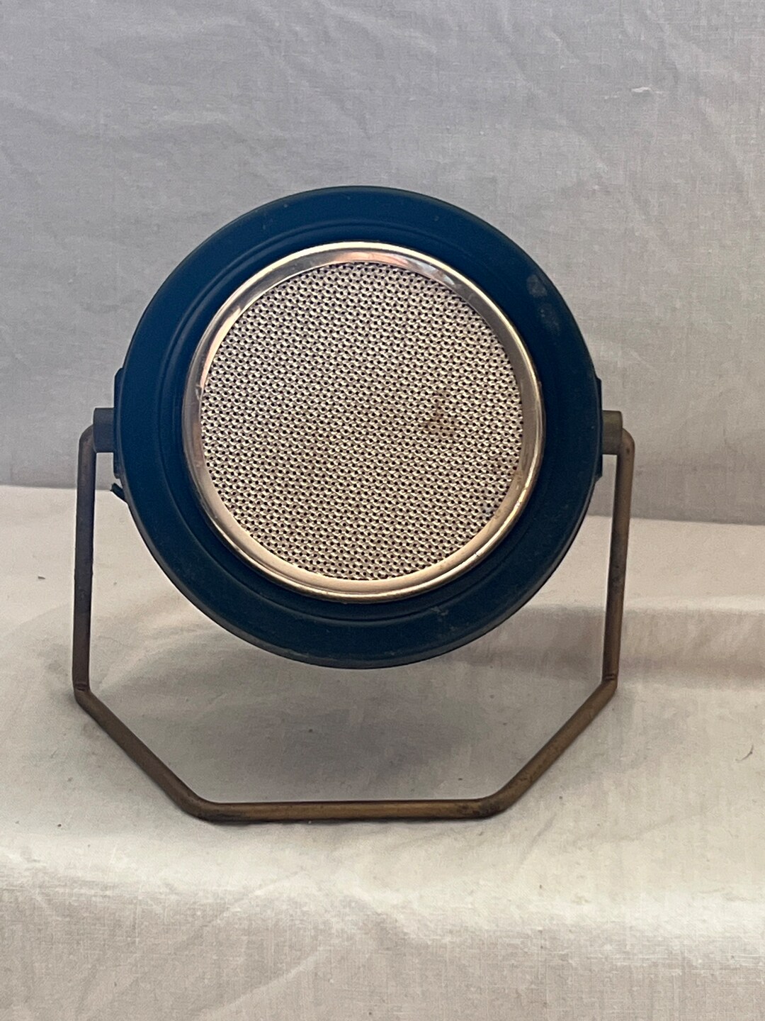 Vintage Fedtro Speaker Gold Tone Desktop Ball on Swivel - Etsy