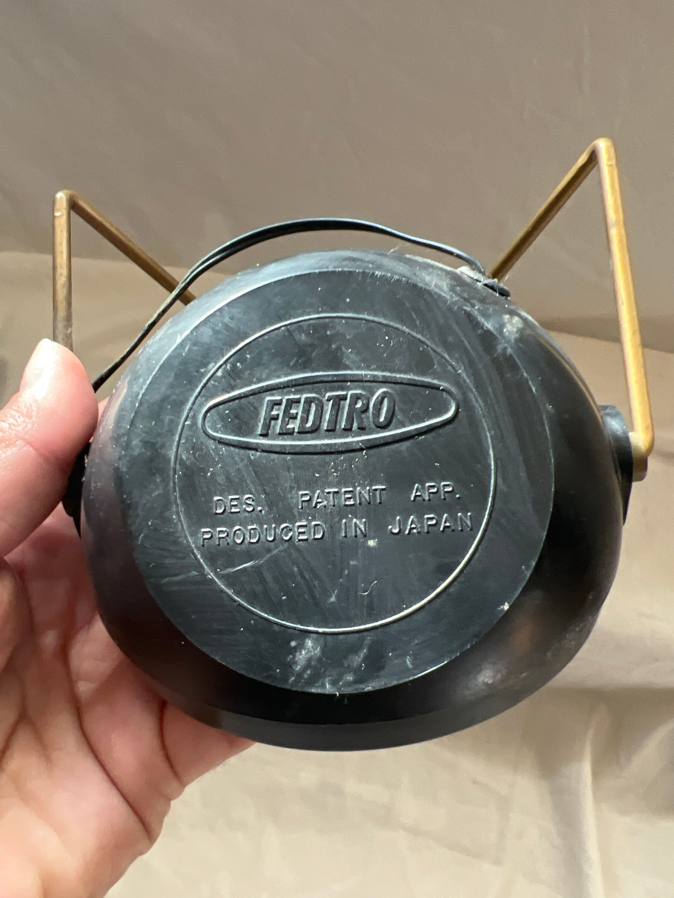 Vintage Fedtro Speaker Gold Tone Desktop Ball on Swivel - Etsy