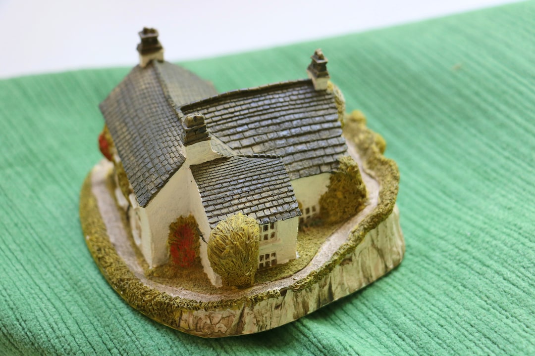 Wordsworth's Dove Cottage Miniature House Handmade by Milestones of ...