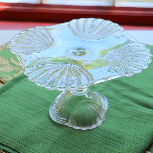 Glass Cake Stand - Etsy