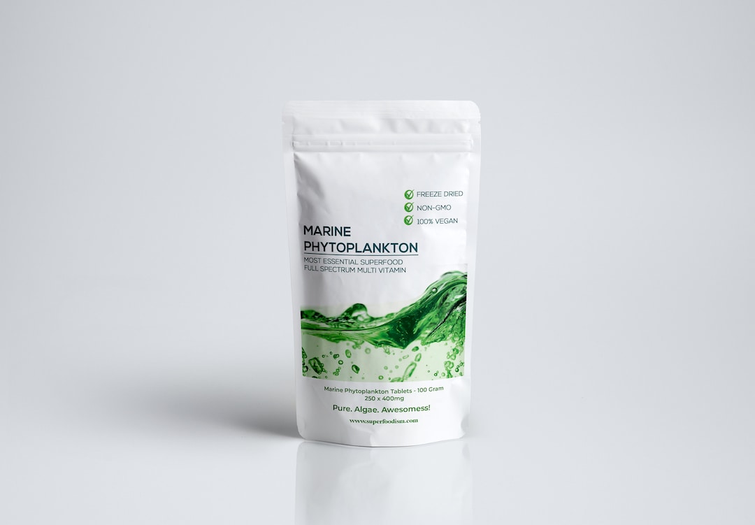 New! Marine Phytoplankton Tablets 500 GRAM - 1250 X 400mg - Etsy