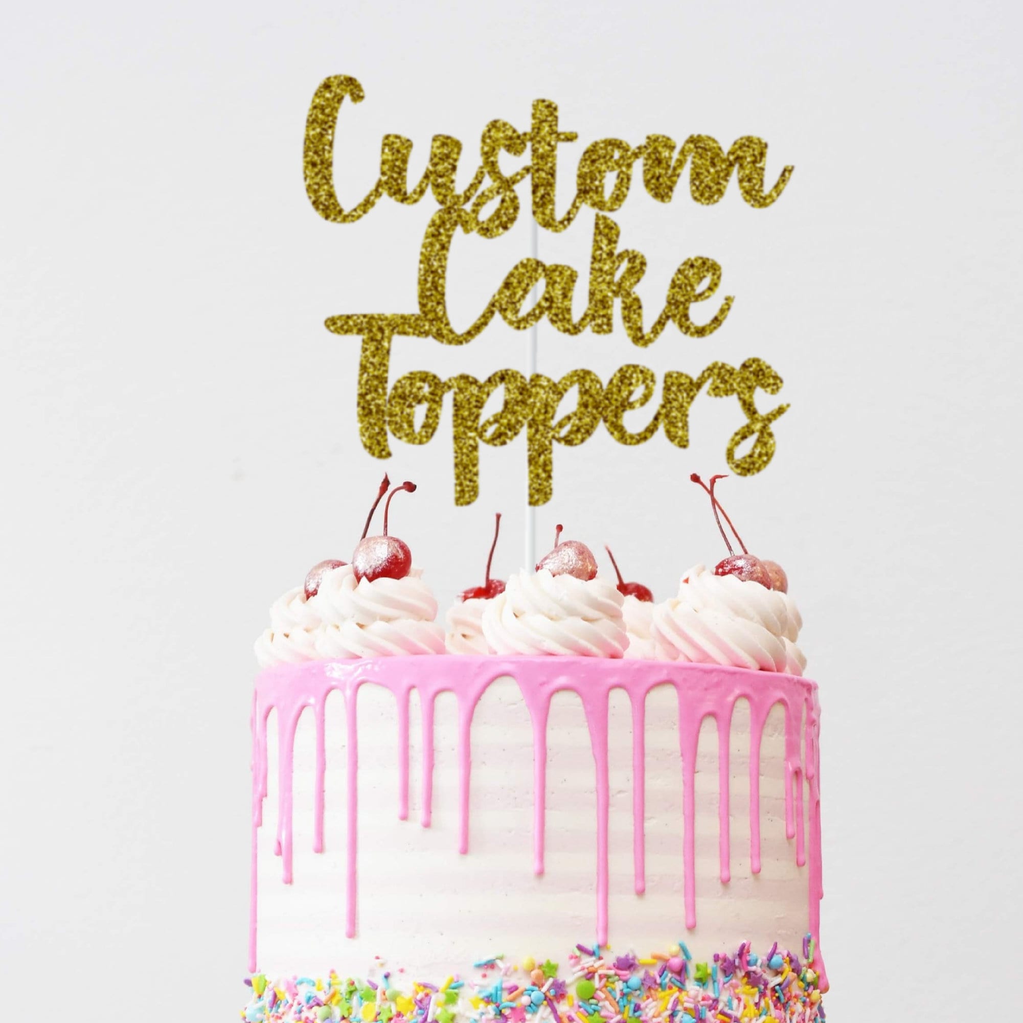 Personalised Custom Cake Toppers | Birthday Cake Topper | Party Topper ...