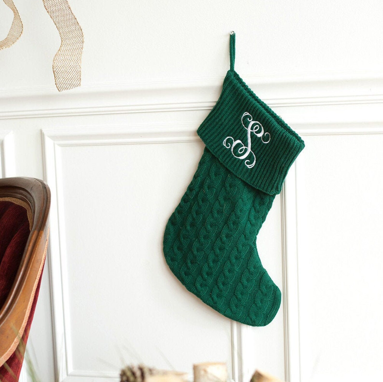 Personalized Stockings Traditional Christmas Stocking | Etsy