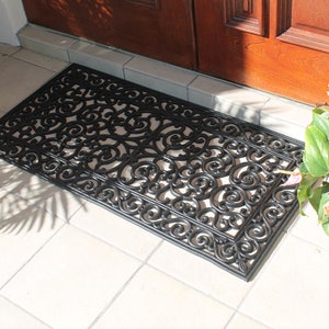 A1HC Extra Large Outdoor Floor Mat Natural Rubber - Etsy