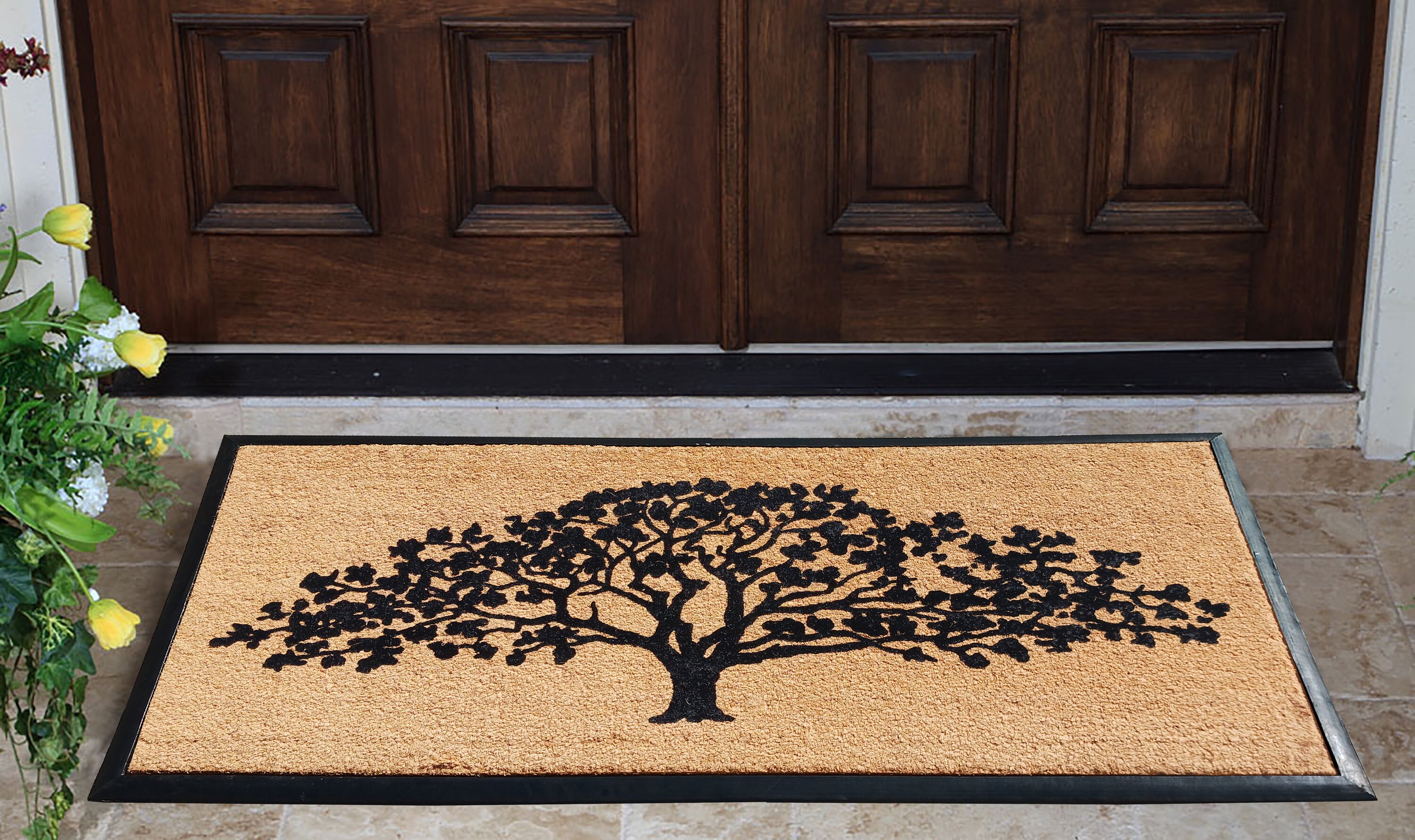 A1HC Natural Coir & Rubber Extra Large Door Mat 30x60 Thick - Etsy