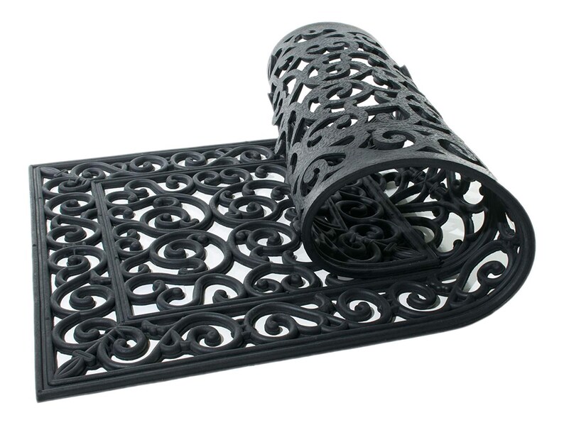 A1HC Extra Large Outdoor Floor Mat, Natural Rubber, 24x48, Ideal for ...