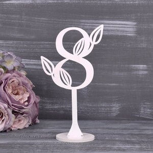 Wooden Wedding Table Numbers Wedding Table Number - Etsy