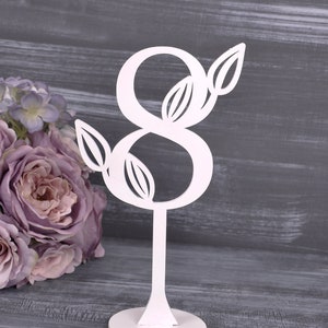 Wooden Wedding Table Numbers Wedding Table Number - Etsy