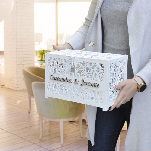 Wedding Card Box With Slot - Etsy