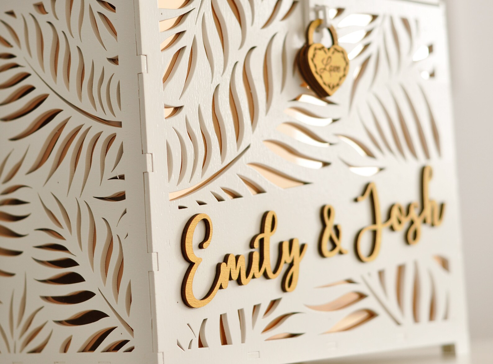 Wedding Card Box With Slot - Etsy