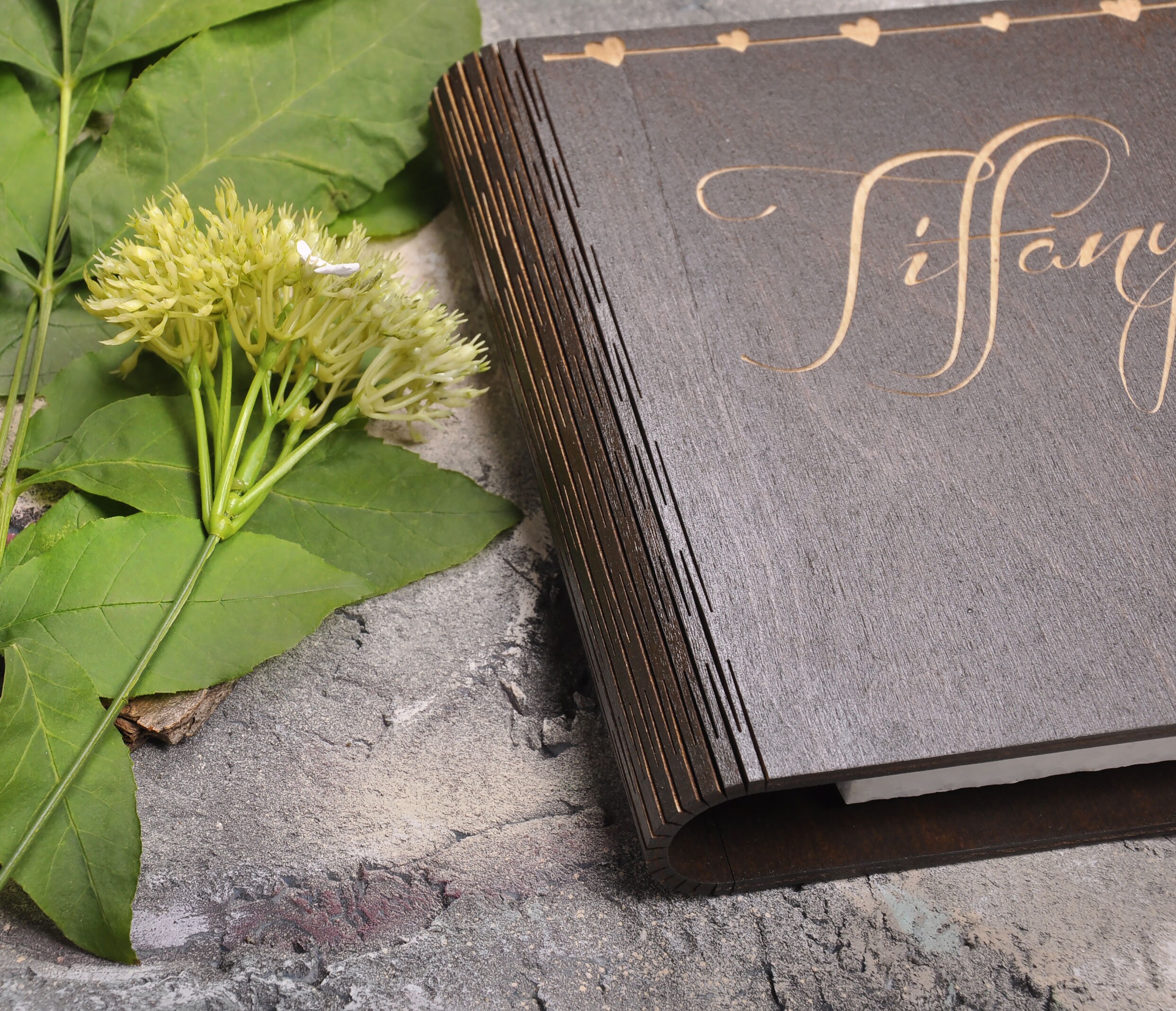 Wedding Photo Album With Names and Wedding Date - Etsy