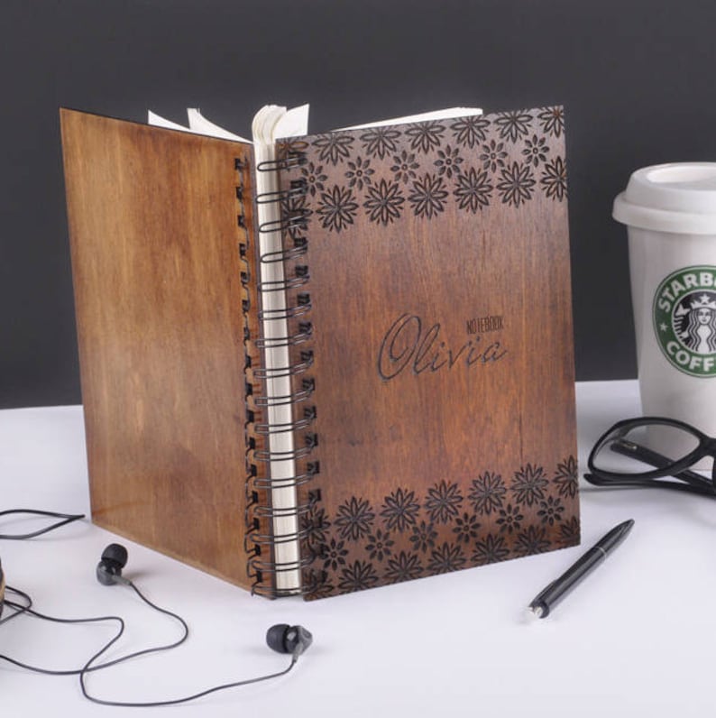 Wooden Notebook Wood Notebook Personalized Notebook - Etsy