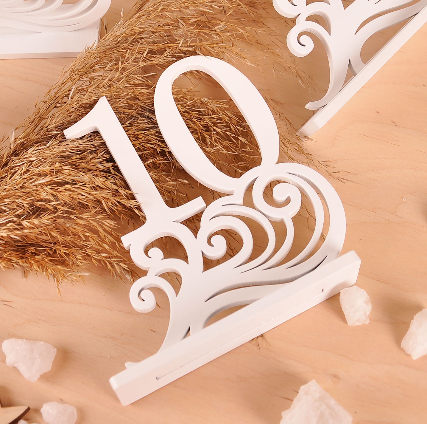 Wooden Table Numbers. Laser Cut Numbers. Wooden Numbers. | Etsy