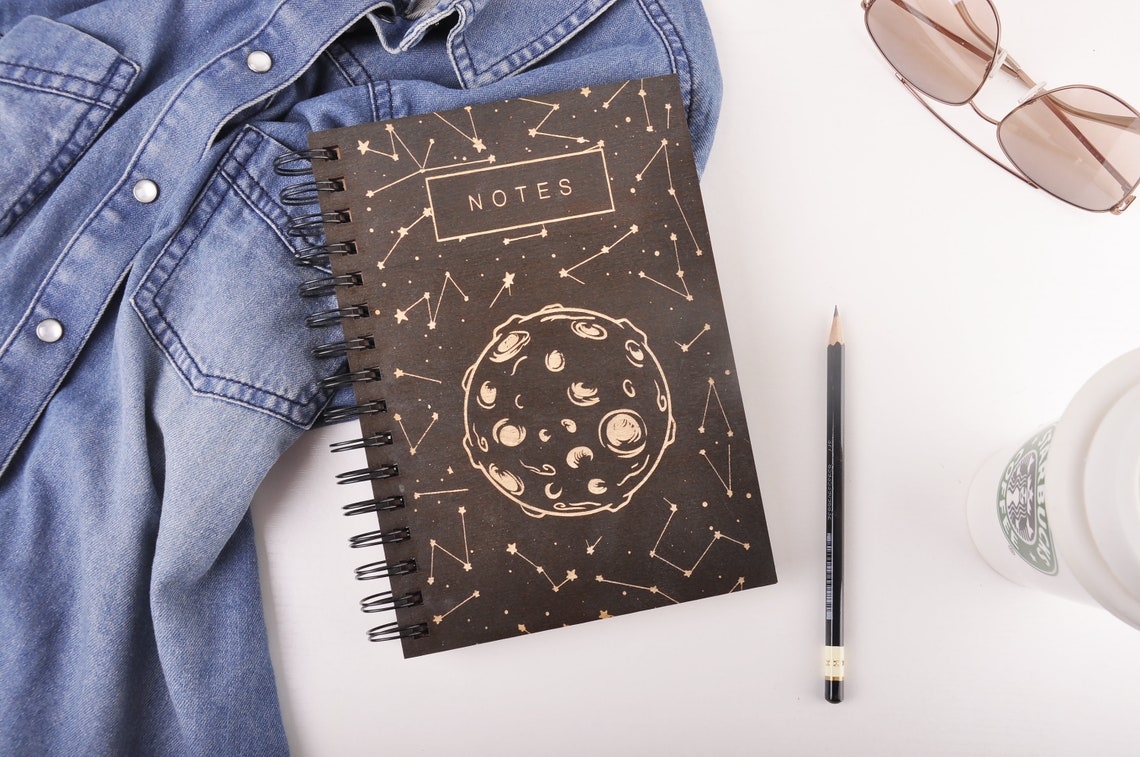 Wood Journal Wood Journal Wooden Journal Journal A6 - Etsy