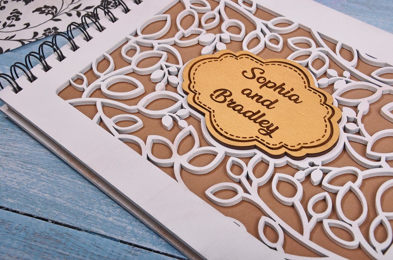 Rustic Wedding Guest Book. Guest Book. Wedding Guest Book - Etsy