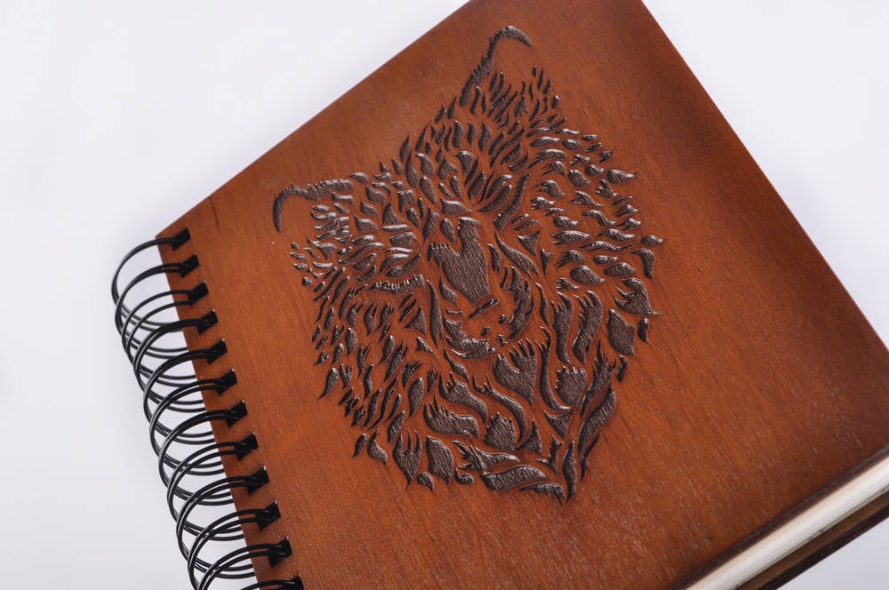 Wolf Journal Watercolor Journal - Etsy