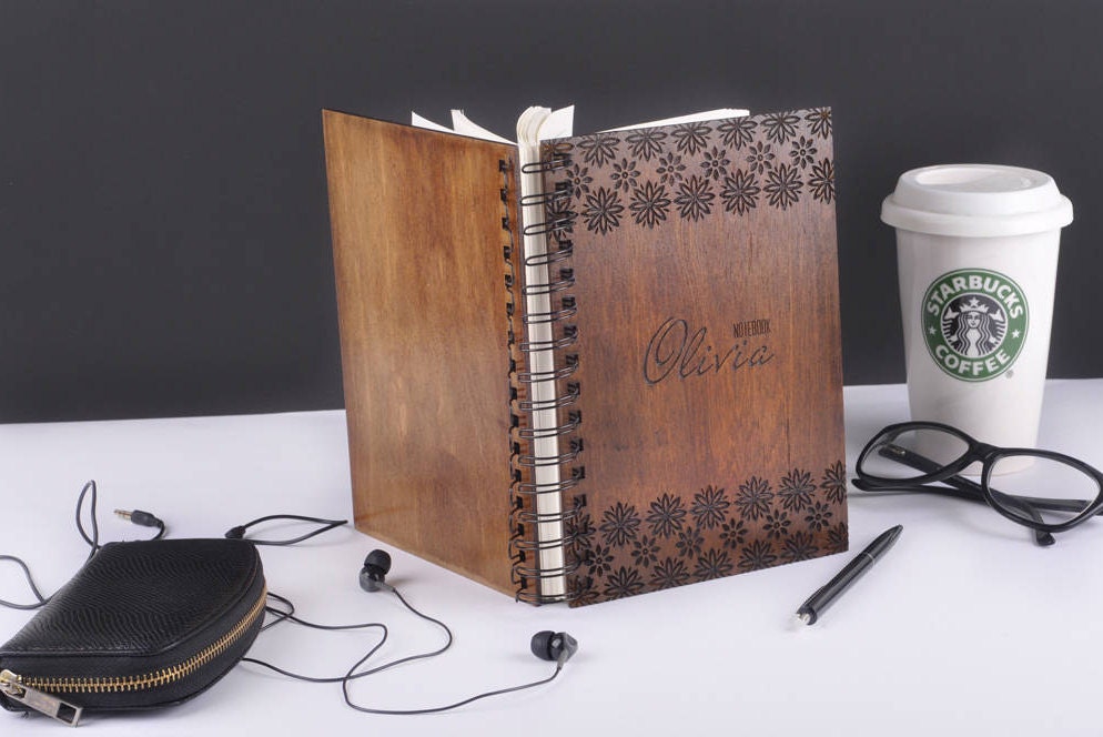 Wooden Notebook Wood Notebook Personalized Notebook - Etsy