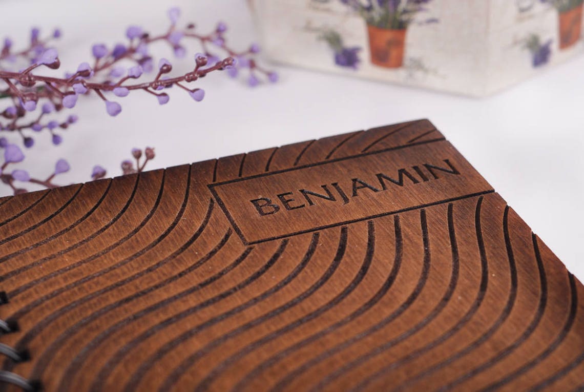 Wood Journal. Travel Journal. Wooden Notebook. Wood Notebook. - Etsy