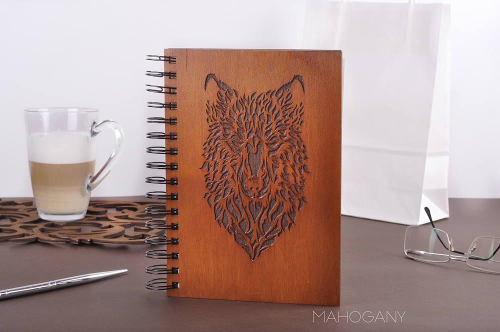 Wolf Journal Watercolor Journal | Etsy