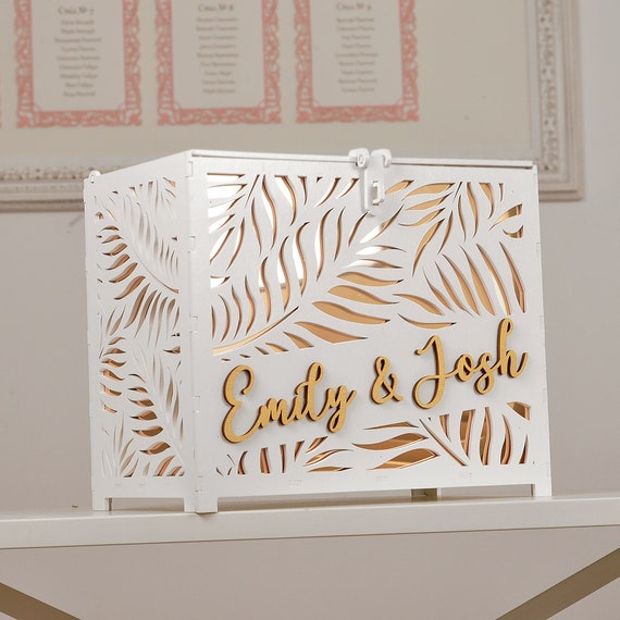 Wedding Card Box With Slot - Etsy