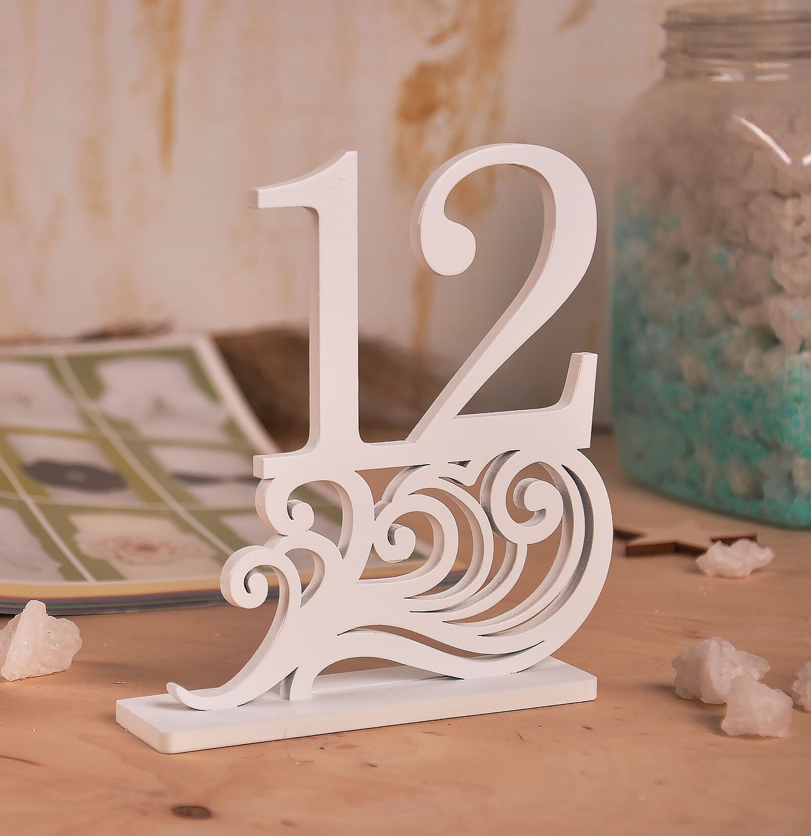 Wooden Table Numbers. Laser Cut Numbers. Wooden Numbers. - Etsy