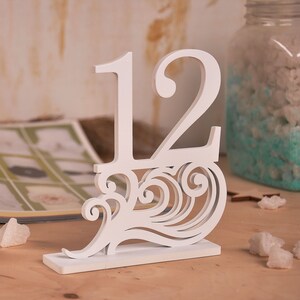Wooden Table Numbers. Laser Cut Numbers. Wooden Numbers. Restaurant ...