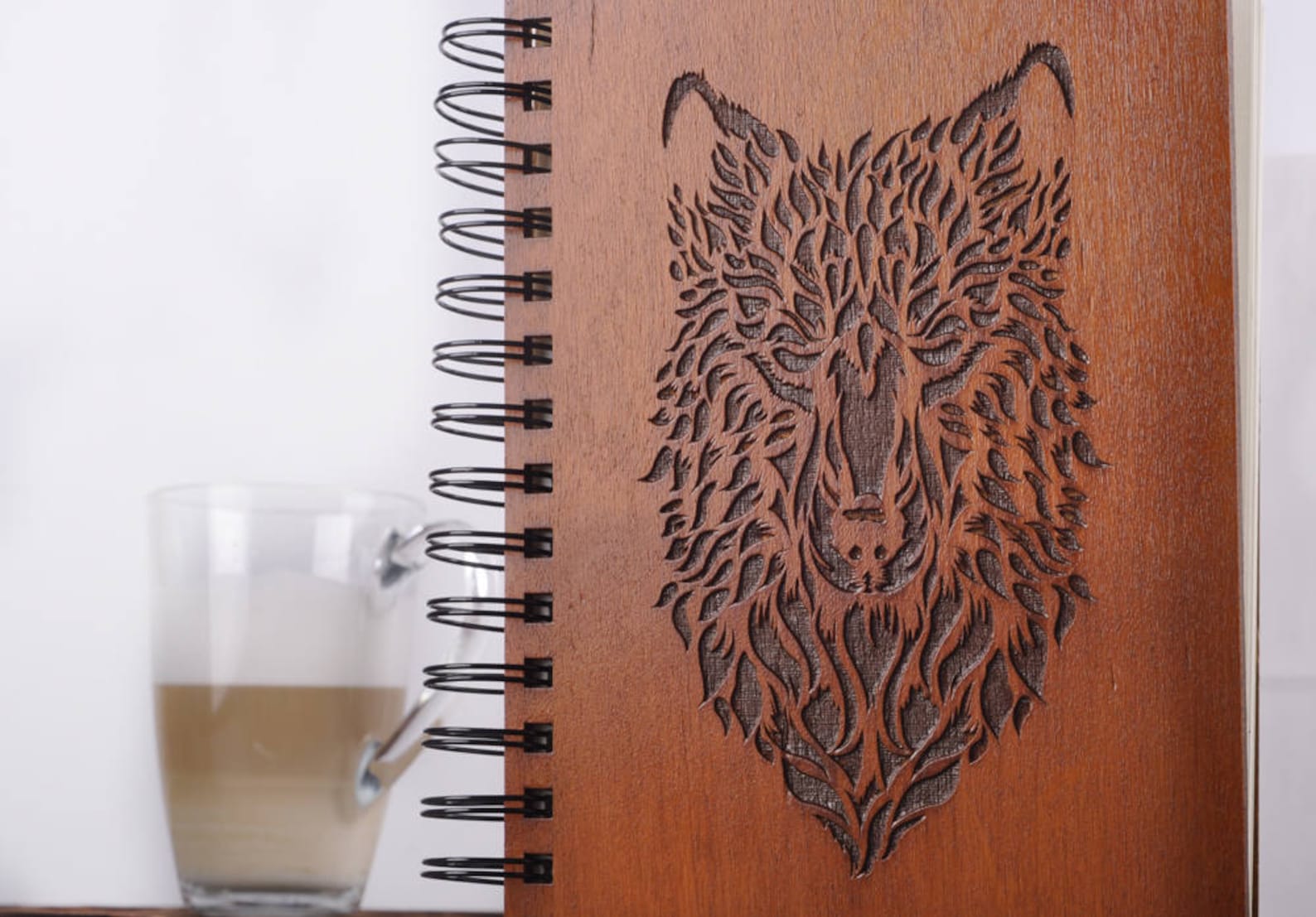 Wolf Journal Watercolor Journal - Etsy