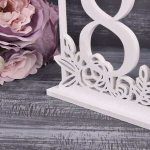 Wedding Table Numbers | Etsy