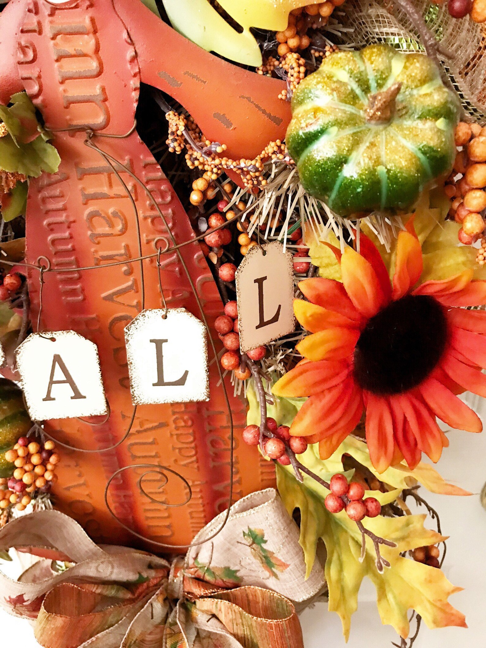 Fall Swag Angel Swag Door Swag Wall Swag Fall Wreath Door - Etsy