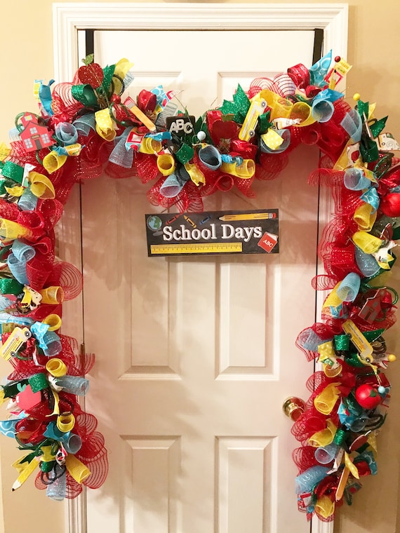 Teacher Appreciation Garland Back to School Garland Decor | Etsy