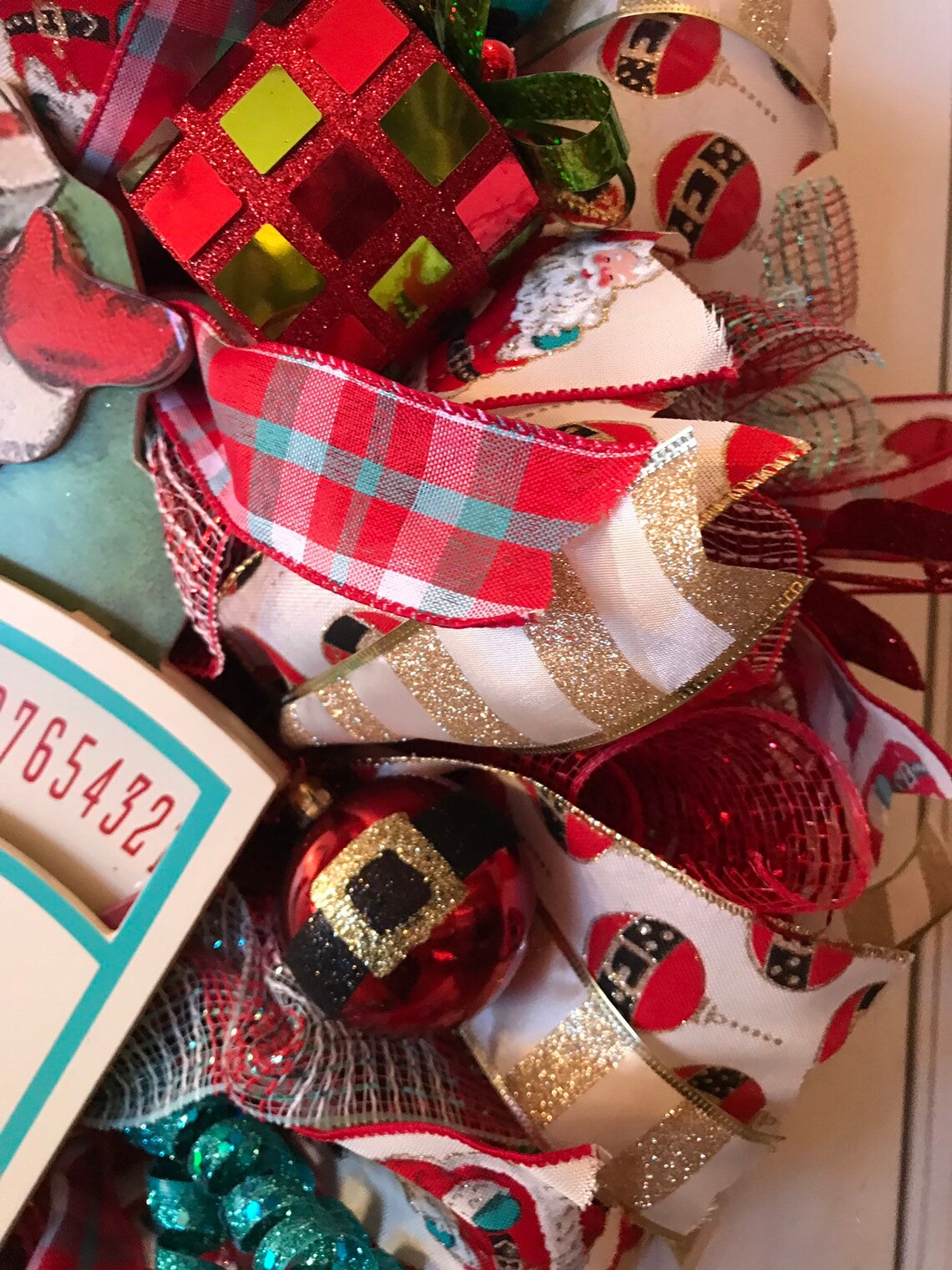 Santa's Countdown to Christmas Christmas Decor Christmas - Etsy