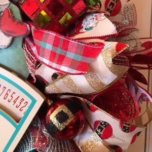 Santa's Countdown to Christmas, Christmas Decor, Christmas Wreaths ...