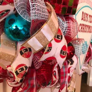 Santa's Countdown to Christmas, Christmas Decor, Christmas Wreaths ...