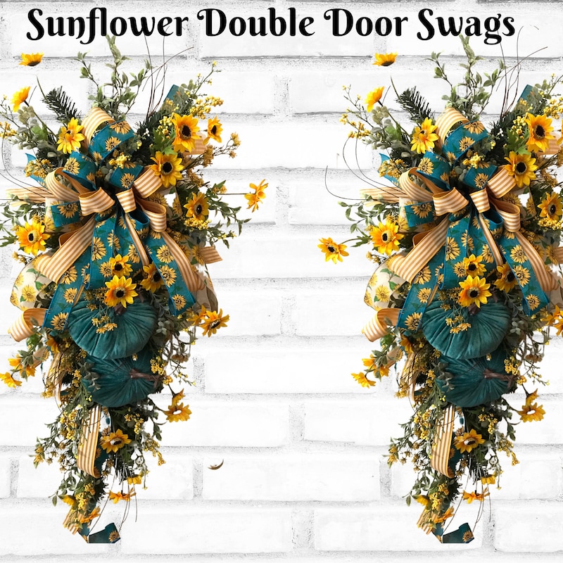 Sunflower Swag - Etsy