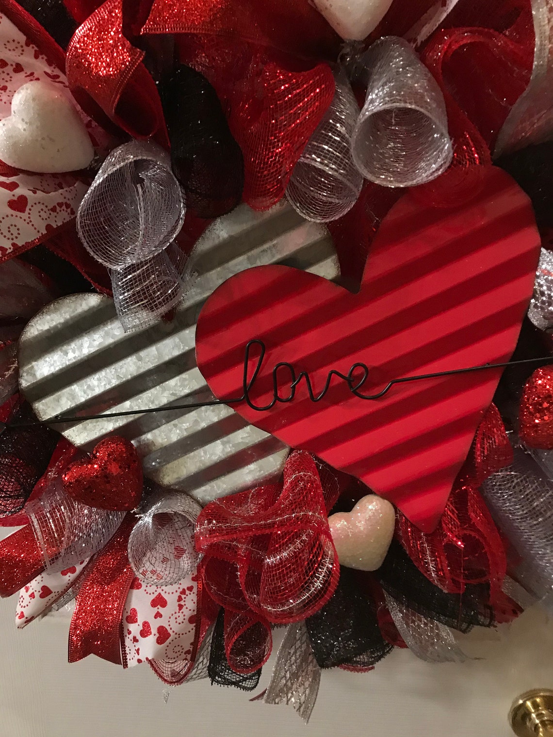 Corona de San Valentín Coronas de San Valentín Corona de - Etsy España