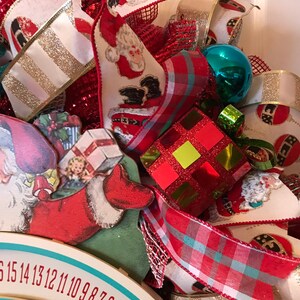 Santa's Countdown to Christmas, Christmas Decor, Christmas Wreaths ...