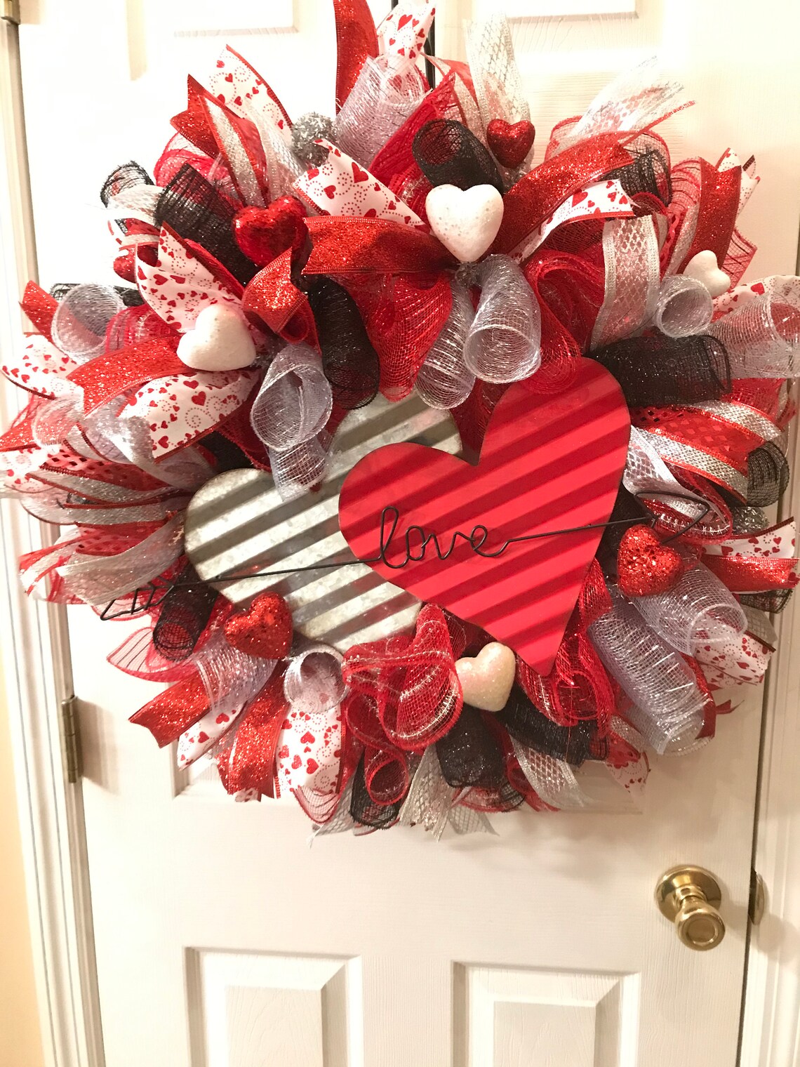 Corona de San Valentín Coronas de San Valentín Corona de - Etsy España