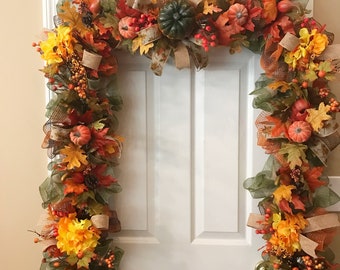 Fall Door Garland - Etsy