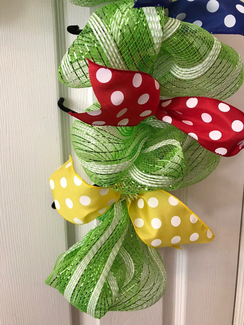 Back to School Bookworm Wreath Teacher Appreciation Back to | Etsy