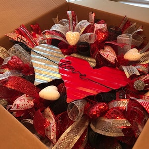 Corona de San Valentín, Coronas de San Valentín, Corona de Corazón ...