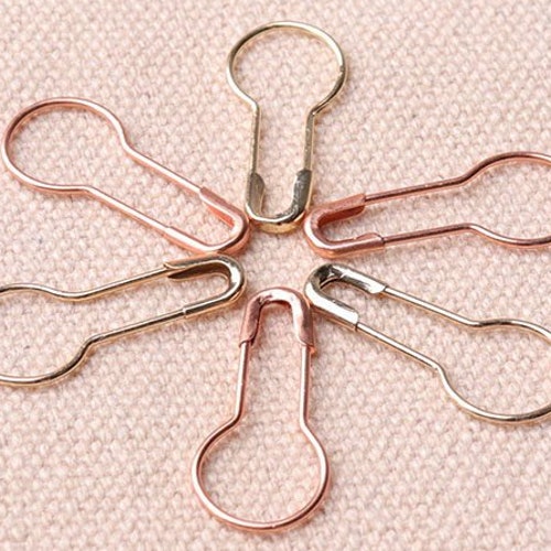 100/200/500pcs Bulb Safety Pins Metal Label Pins 219mm Shawl | Etsy