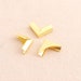 100pcs Gold Book Corners 20*15mm Scrapbooking Albums Corner Protectors ...