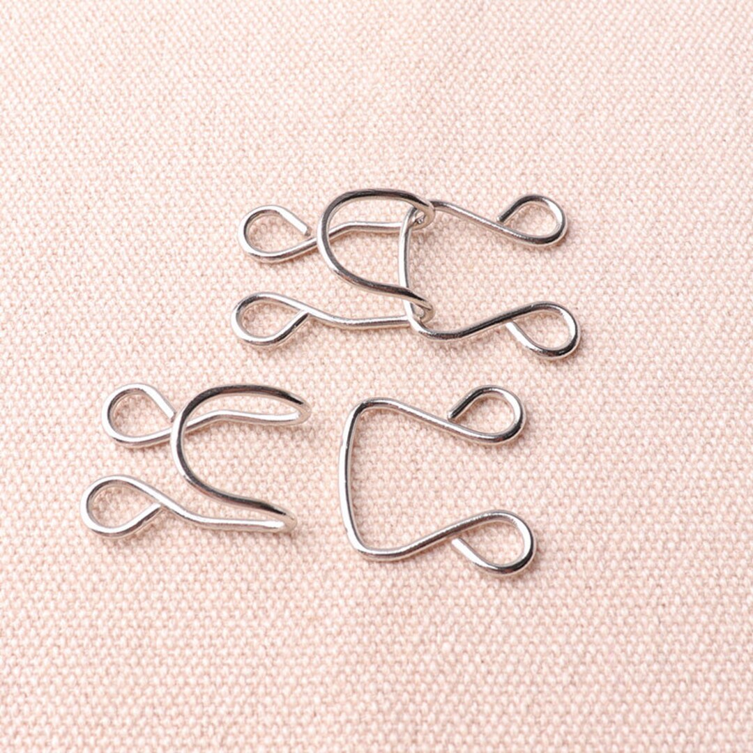 Oversized 22.5mm Hook and Eye Claps for Dresses Shirts and Bras ...