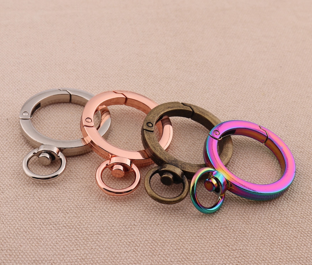 Spring Gate Ring High Quality Spring Ring Push Gate Snap Hook Purse O ...