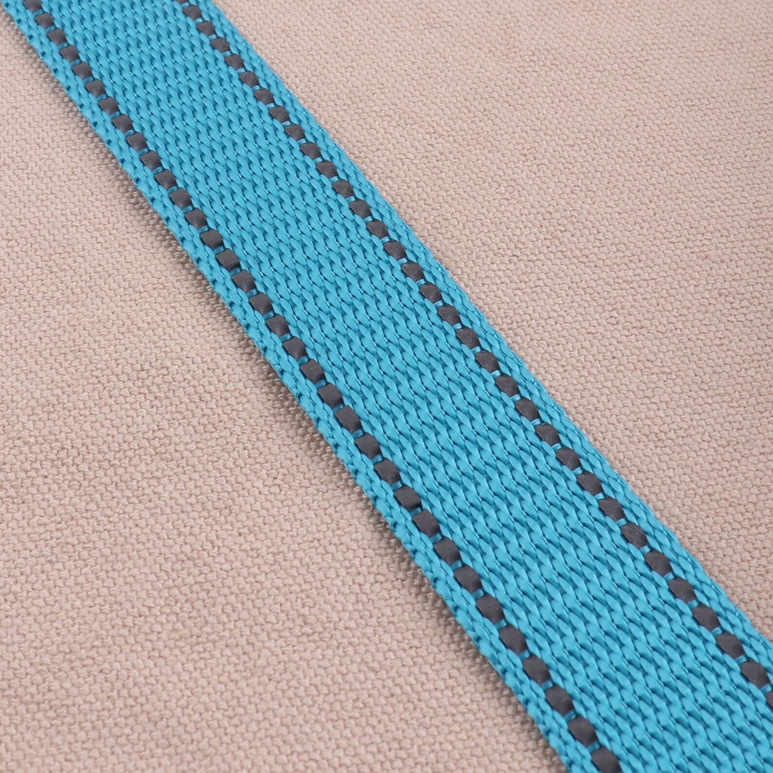 5 Yards 1 Inch Reflective Nylon Webbing Ribbons for Pet Collar Knapsack ...