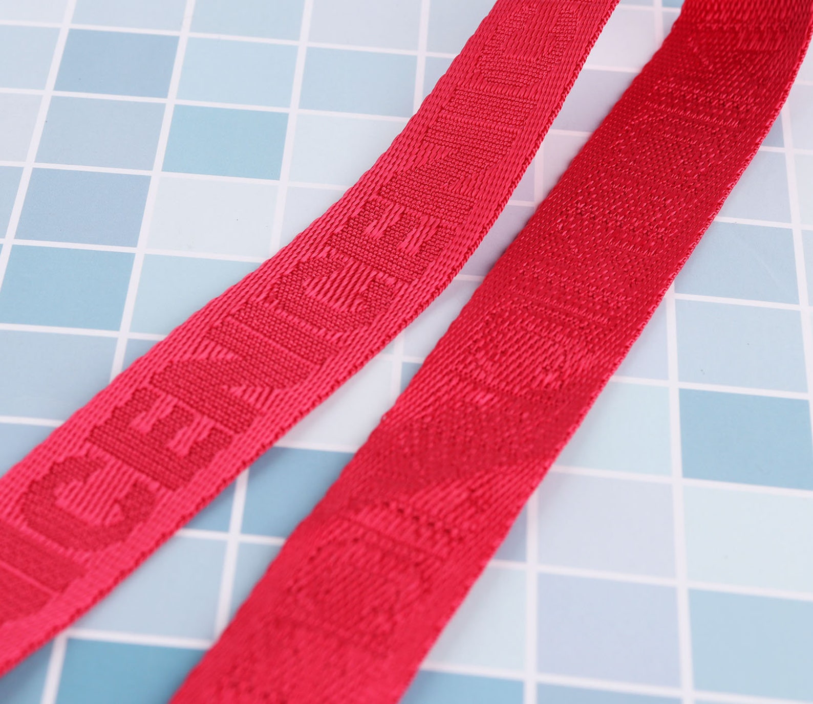 Red Letters 25mm Soft Webbingupholstery Webbing Cotton | Etsy